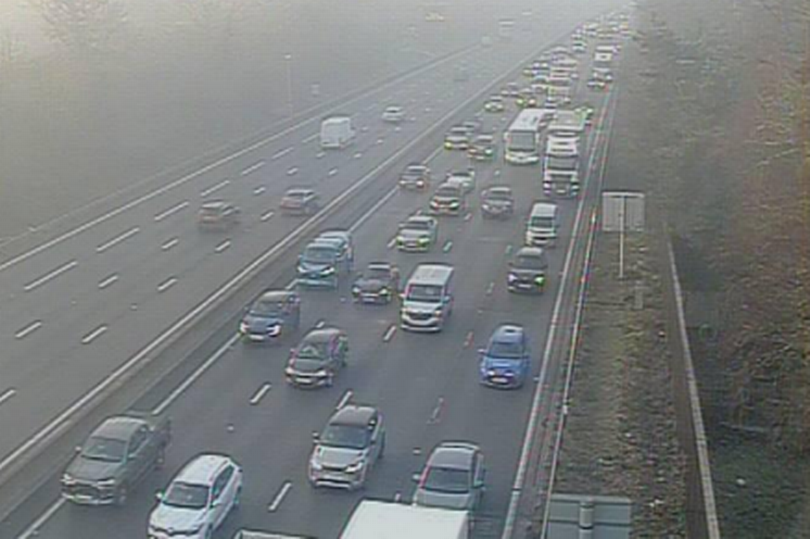 Surrey M3 part closed by lorry fire as 15-metre trailer carrying ...