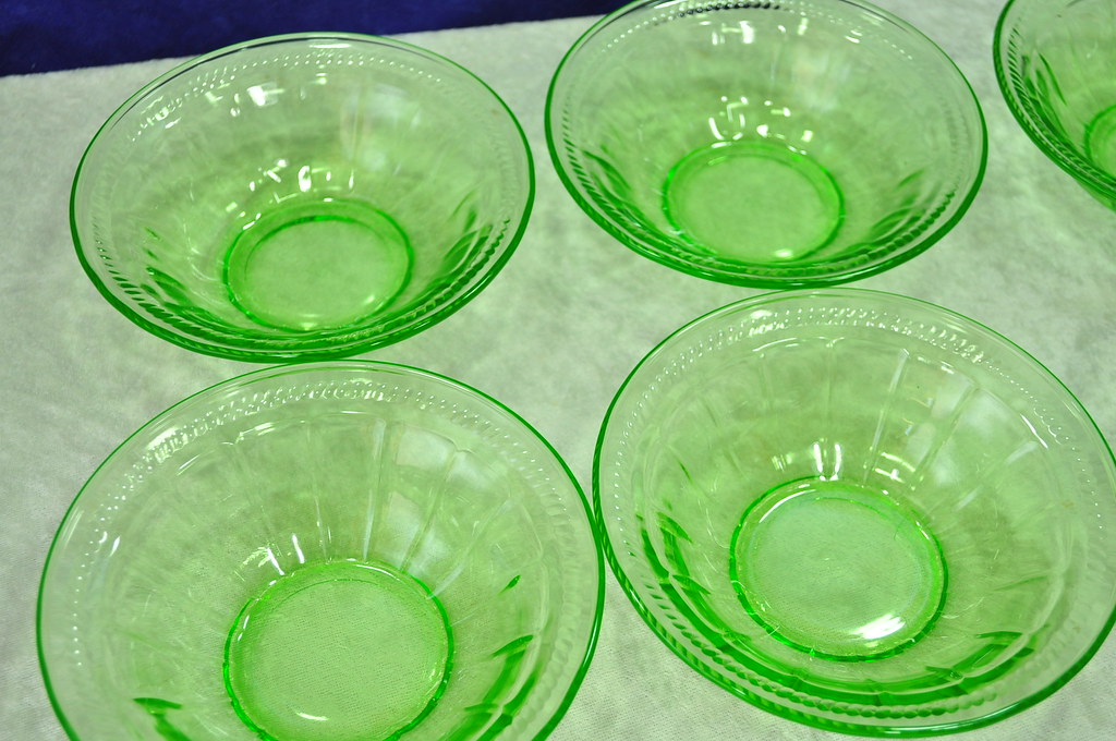 Beautiful depression glass colors collectors love