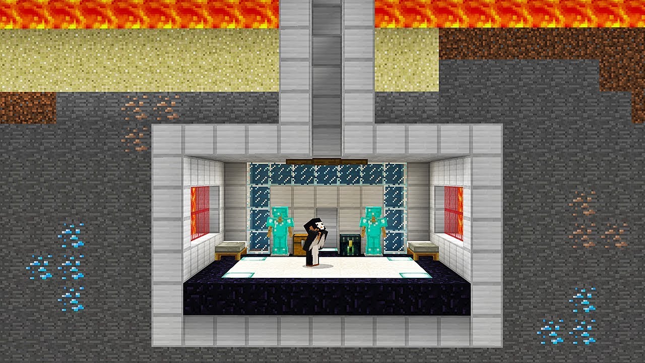 Minecraft Xbox discovering a secret bunker full of loot