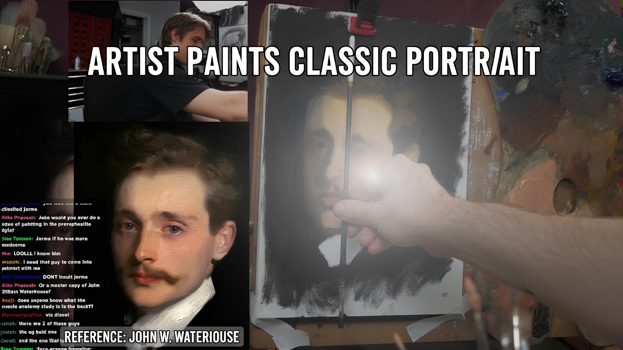 Painting expressive portraits in the spirit of Sargent with honest art ...