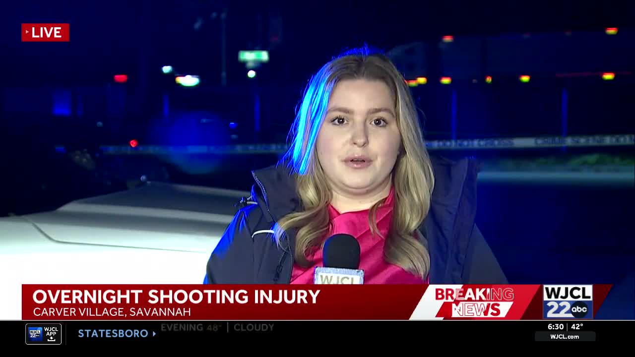 1 person shot in Carver Village neighborhood Wednesday morning