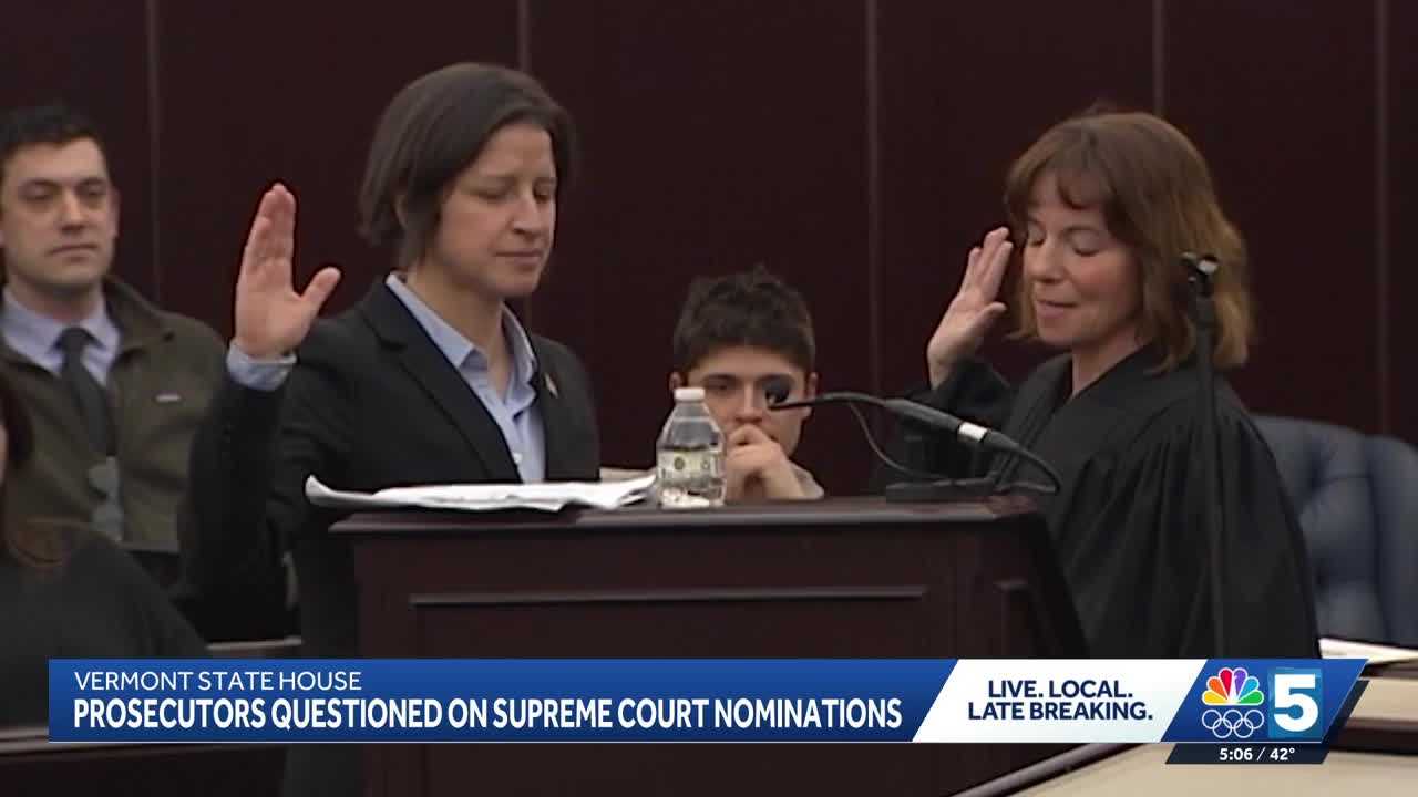 Confirmation process begins for VT Supreme Court nominees