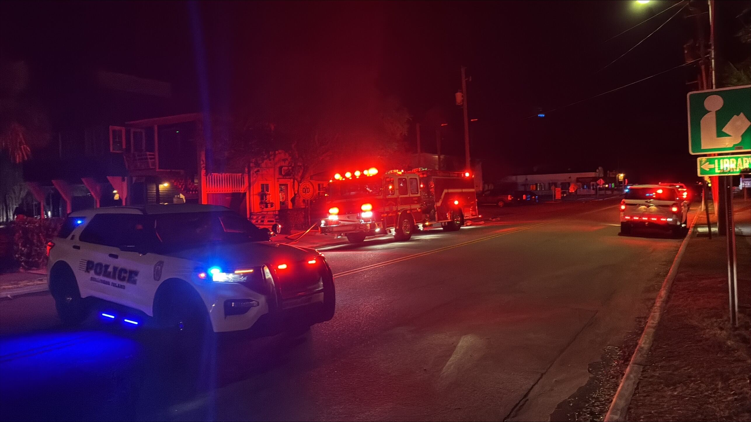 Structure fire reported at The Obstinate Daughter on Sullivan’s Island