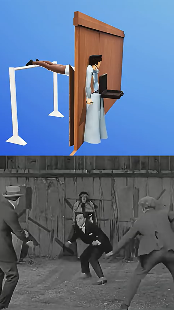 Buster Keaton’s famous stunt explained!