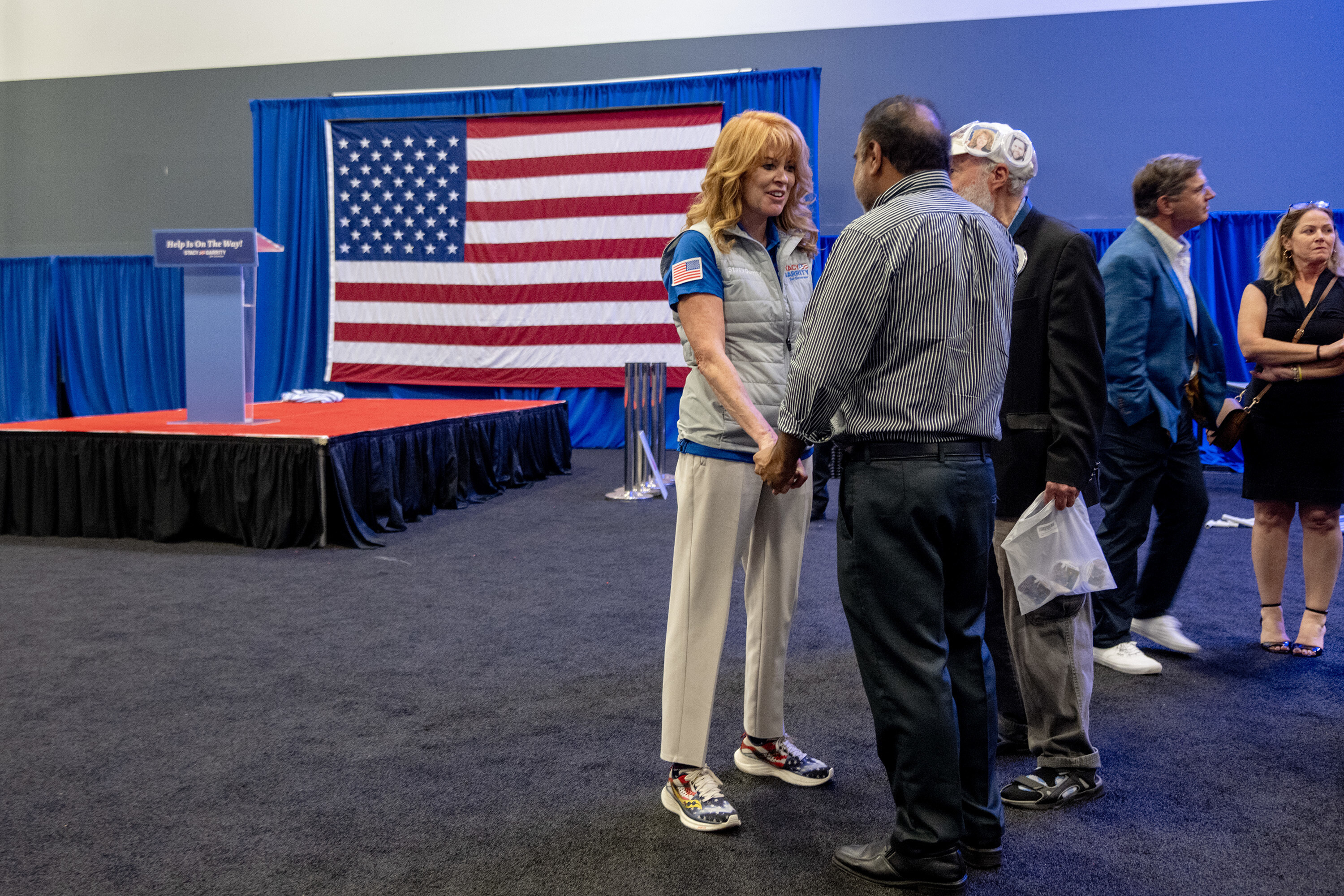 Stacy Garrity says she’s talking to a lot of people about being her ...