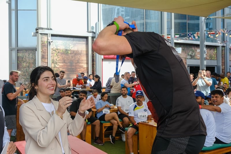 Dubai’s famous staircase sprint, the M1 Run returns this month