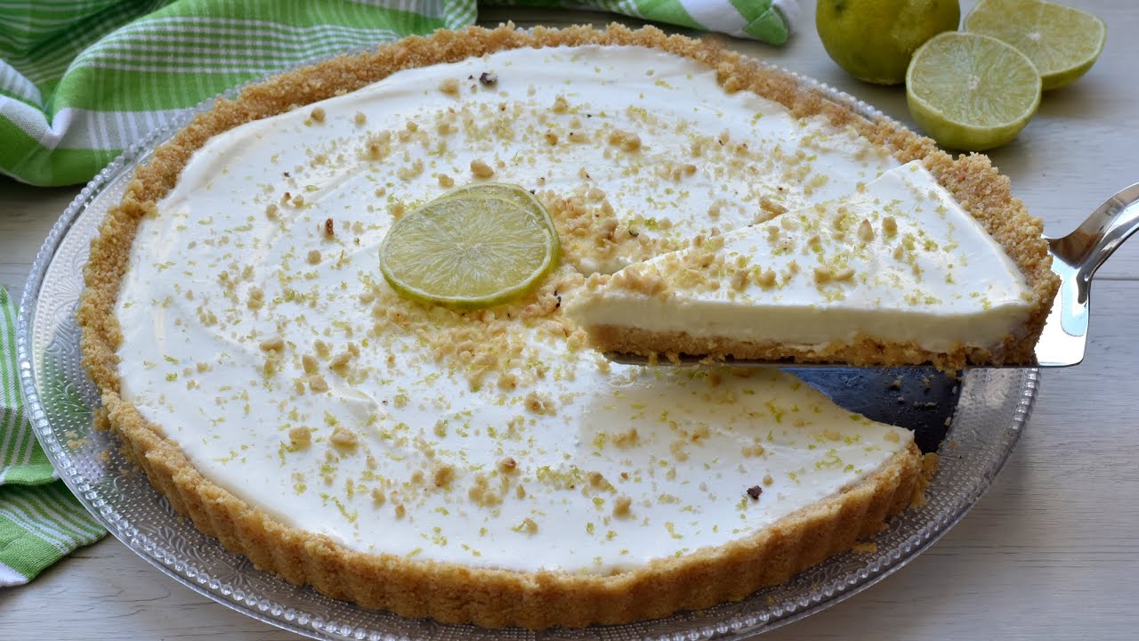 Cookie tart with lime cream | A refreshing dessert you’ll want to try
