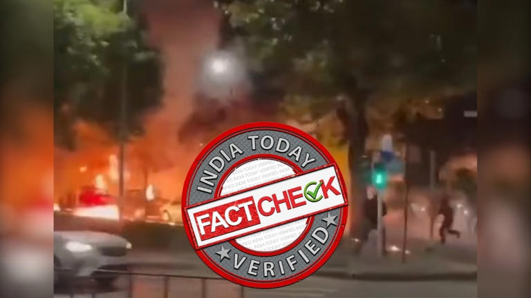 Fact check: Violent protests in Iran? No, this is from Greece