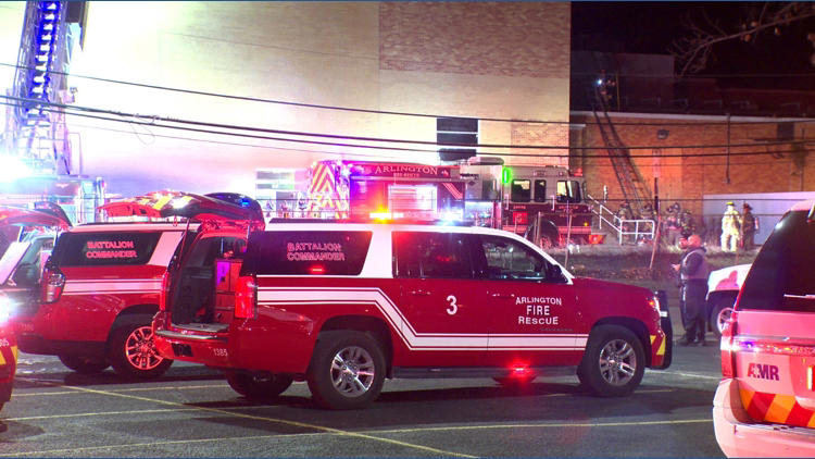 Suspicious fires cause three-alarm response in Arlington overnight ...