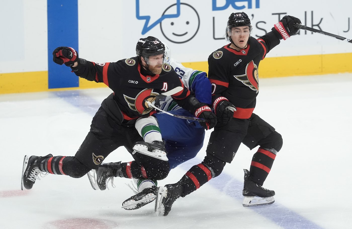 Les Sénateurs d'Ottawa s'appuient sur leurs vétérans pour donner le ton