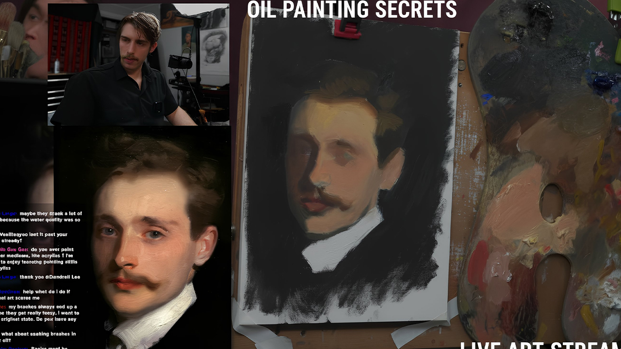 A deep dive into Sargent’s portrait style through painting and art talk