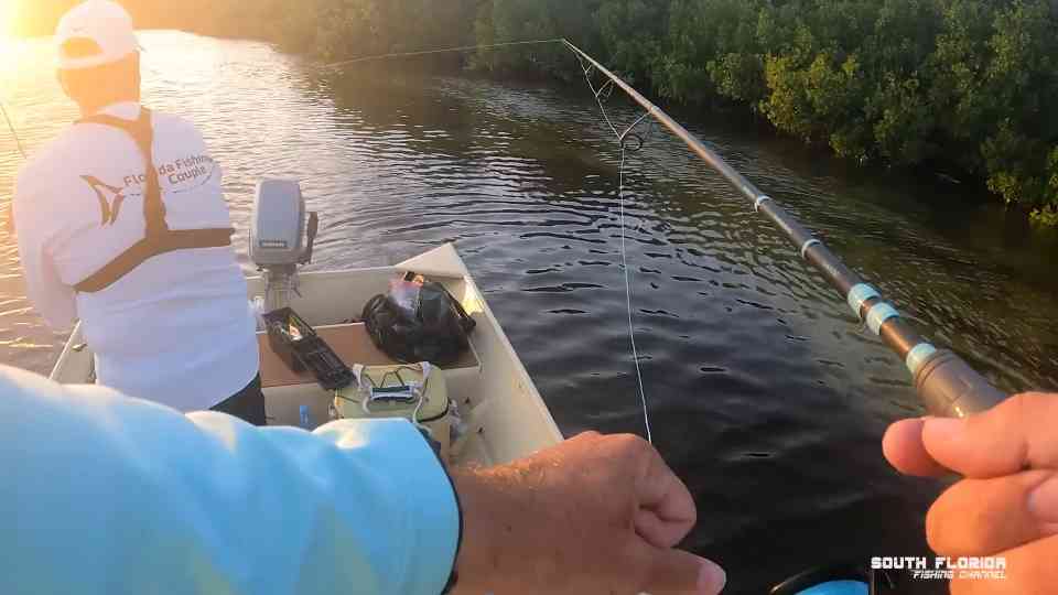 Fishing with shrimp on my jon boat | Florida Keys catch and cook