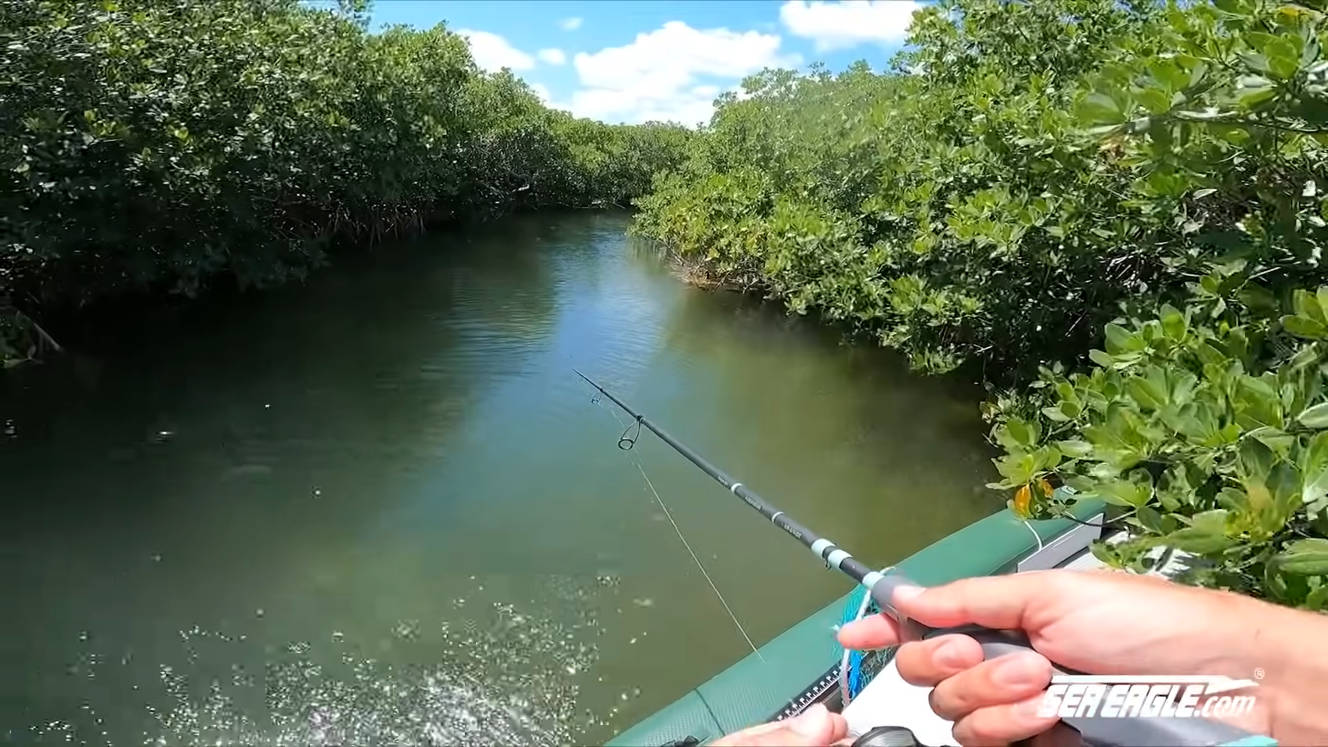 Fishing deep in the creek leads to a catch and cook feast