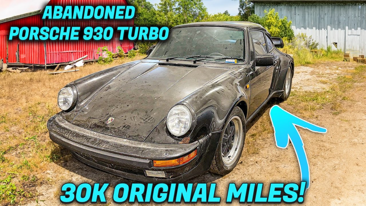 Cleaning a Porsche 930 Turbo that had spent 19 years in a barn
