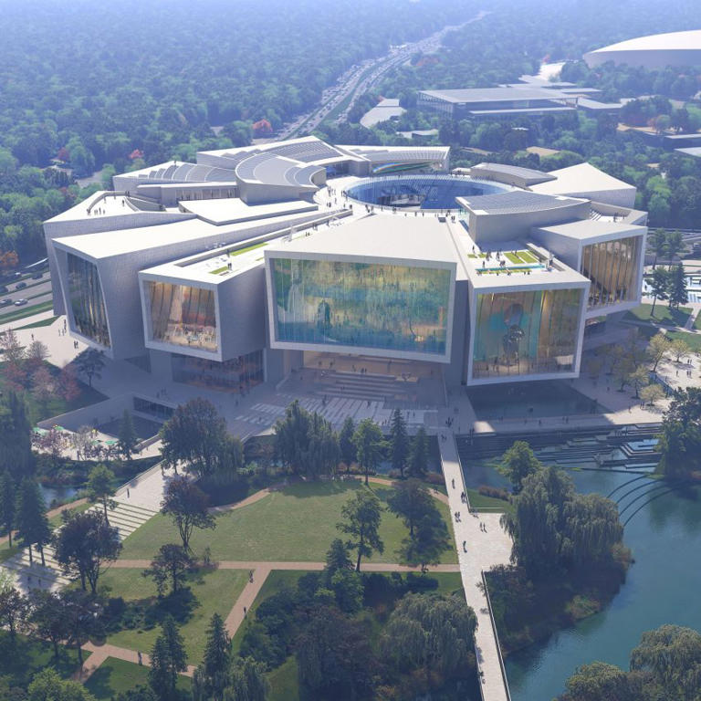 Snøhetta designs atrium with radiating galleries for Beijing Art Museum