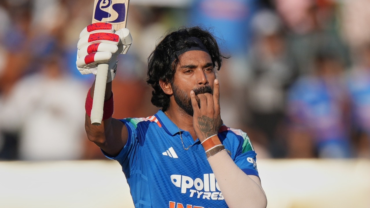 Saw KL Rahul's hundred celebration in Rajkot ODI? Here's what it means