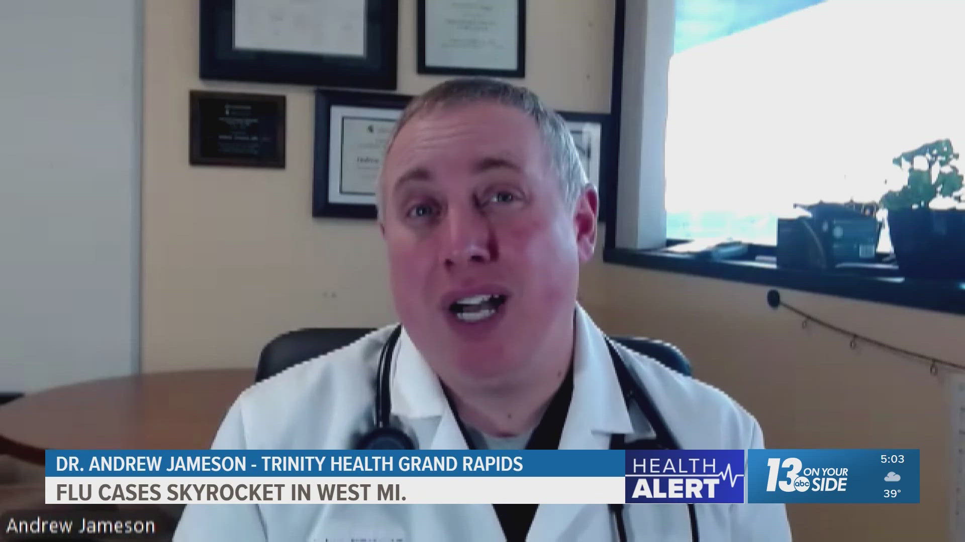 Flu cases skyrocketing in West Michigan