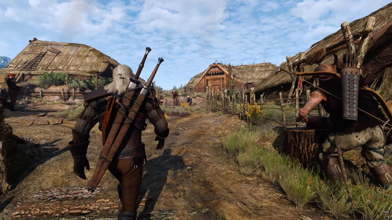 The Witcher 3 en 4K à 60 im/s sur NVIDIA RTX 5090