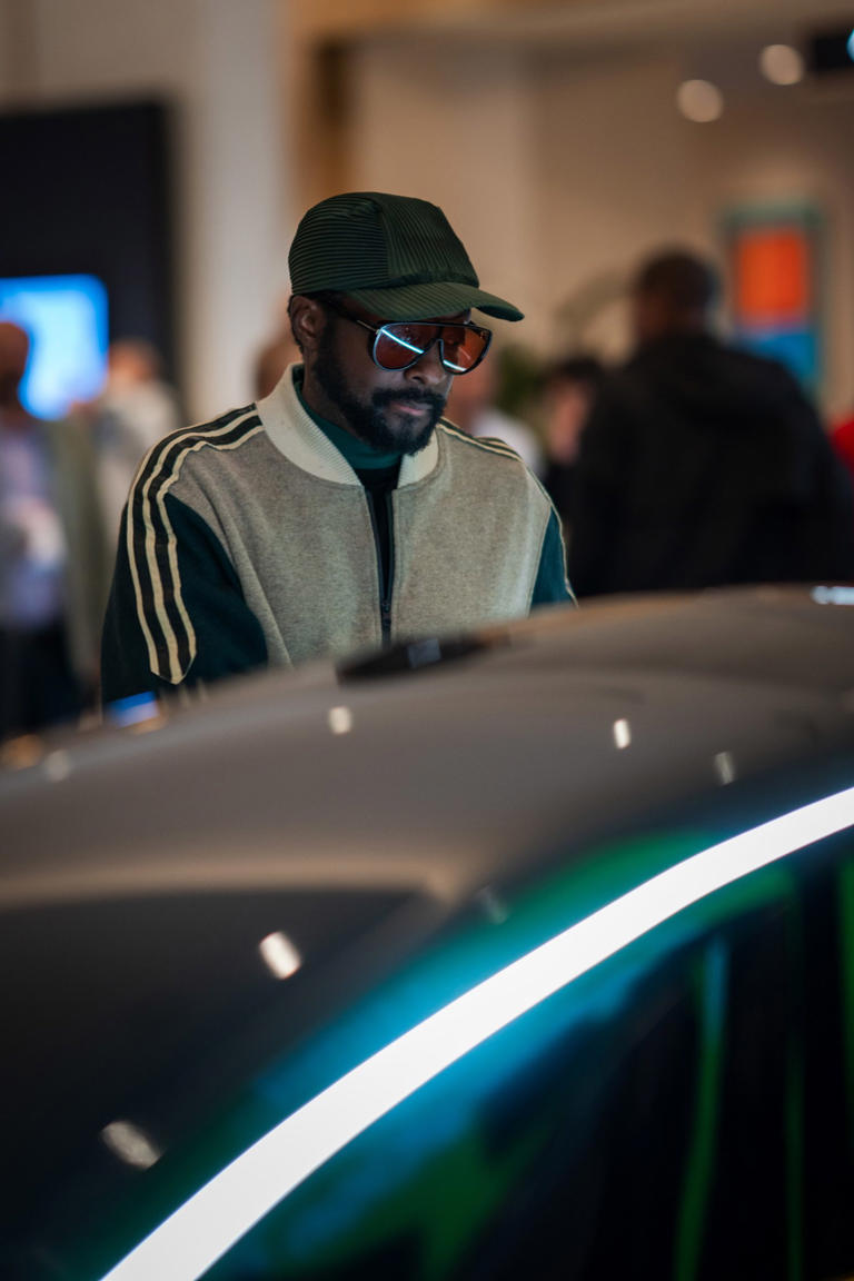 Will.i.am unveils three-wheeled EV with AI assistant
