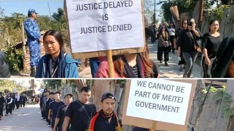 Kuki-Zo community rallies in Manipur, renew demand for Union Territory ...
