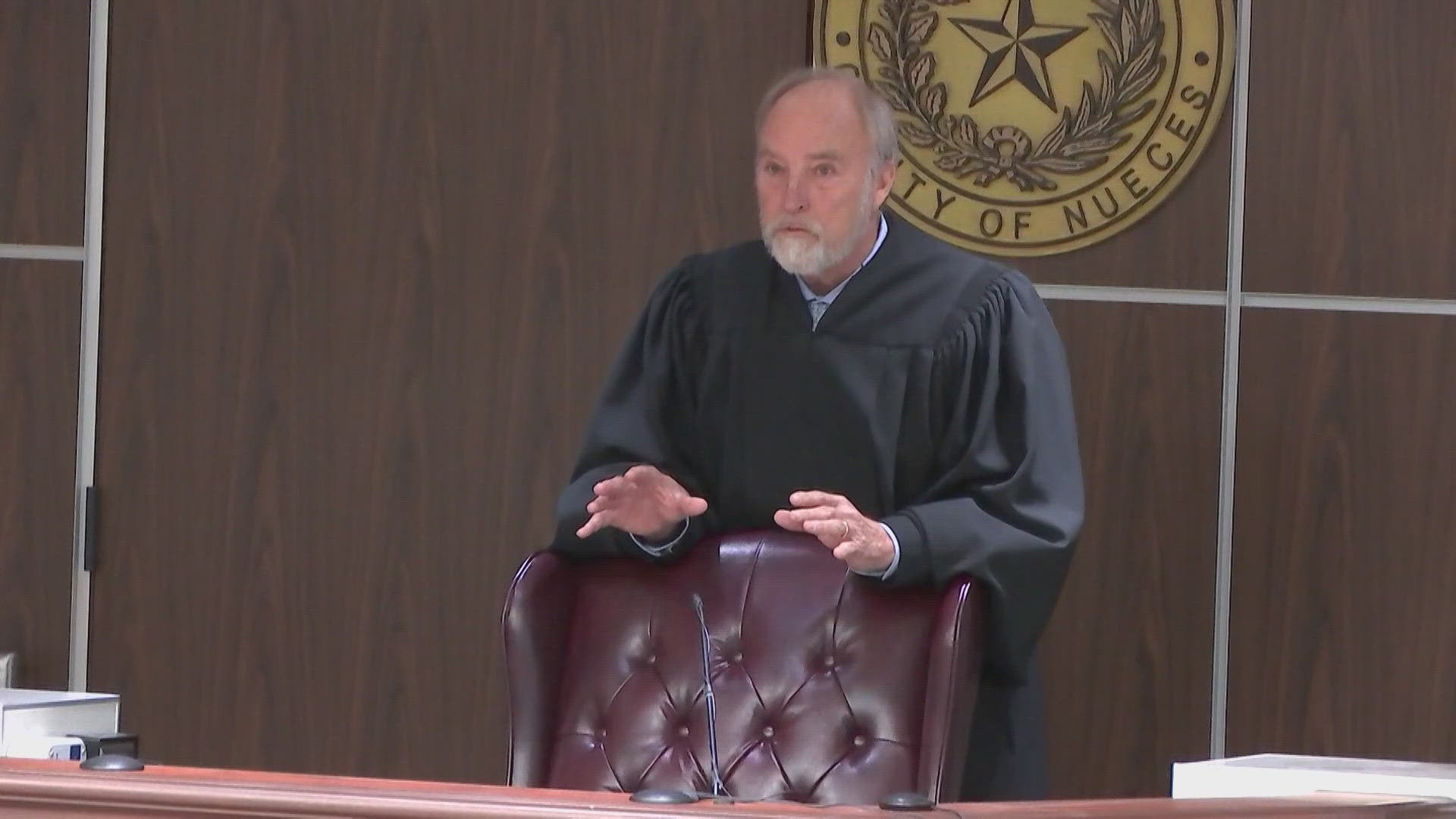 Judge warns of possible mistrial after outburst in courtroom involving ...