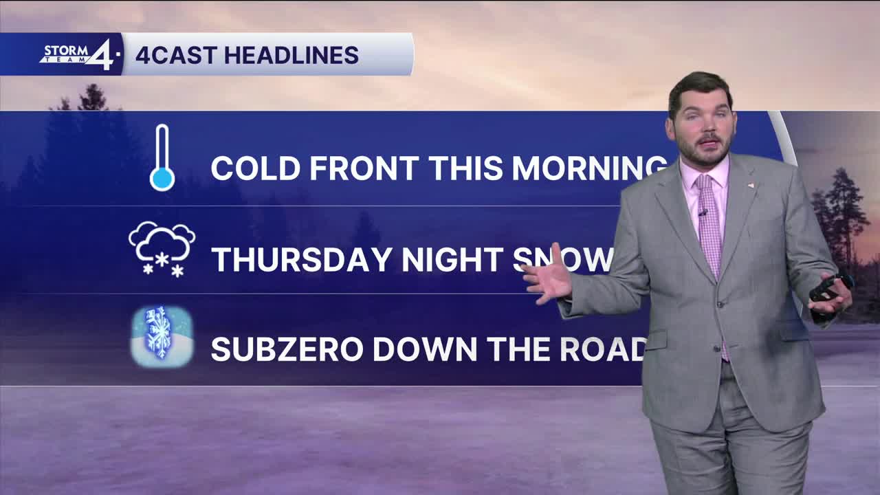 Southeast Wisconsin weather: Early snow; falling temperatures