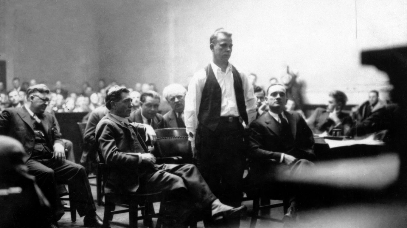 Old news: The Dillinger Gang's deadly bank heist