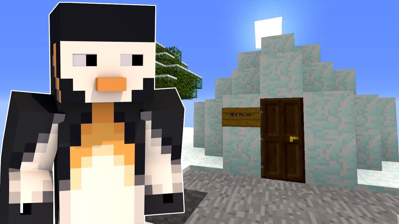 Minecraft Friend or Foe: Building my base adventure