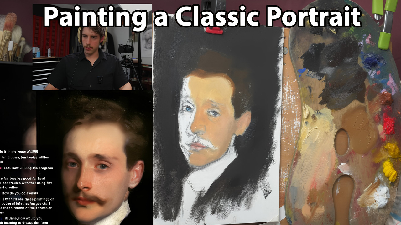Painting like Sargent while breaking down art fundamentals