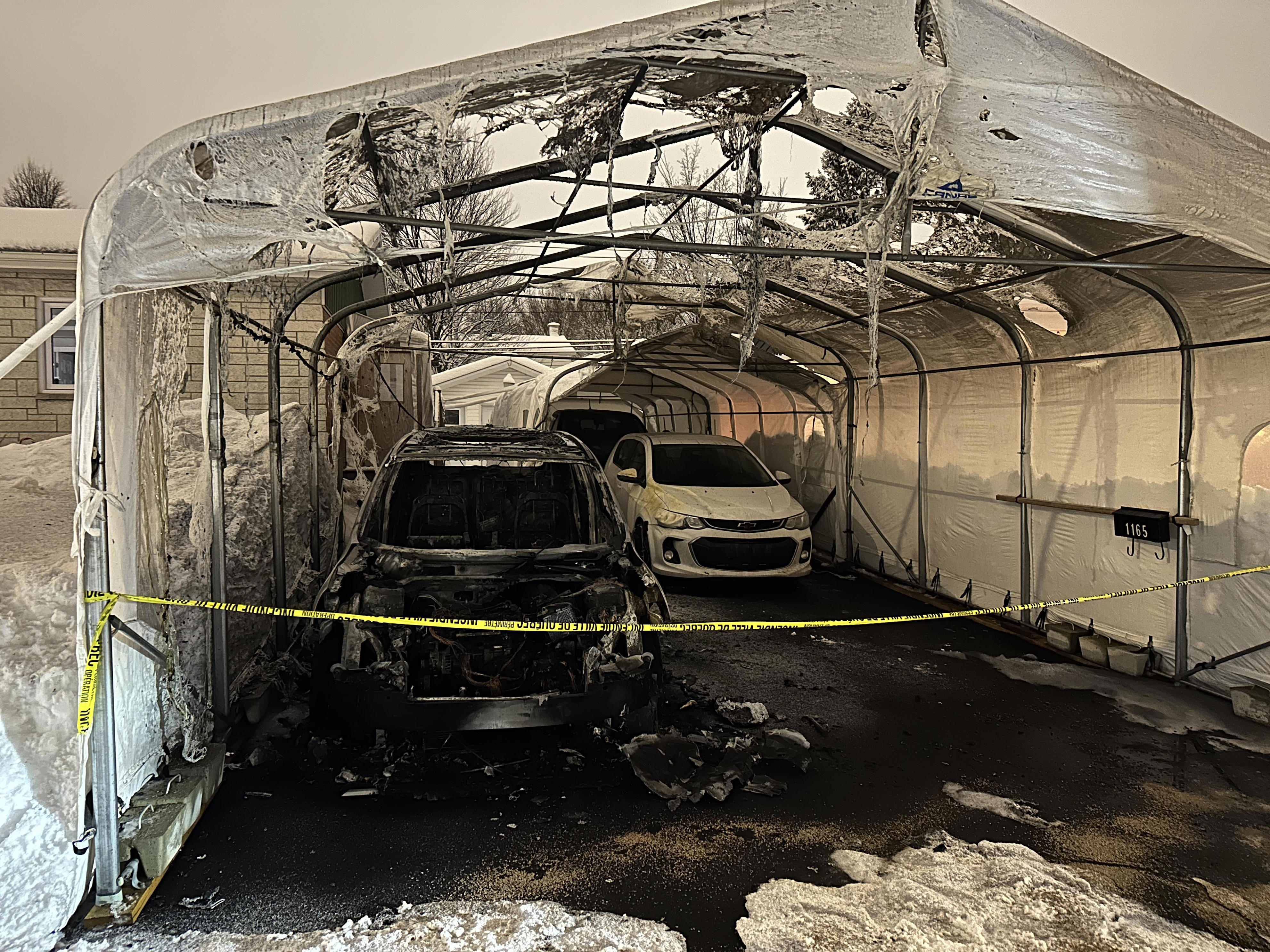 Un véhicule en feu mobilise les pompiers dans le secteur Duberger-Les ...