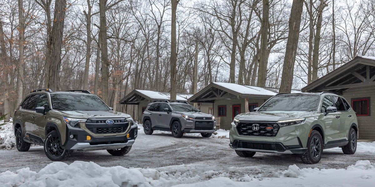 Subaru vs. Toyota vs. Honda: Which bite-size bushwacker has real off ...