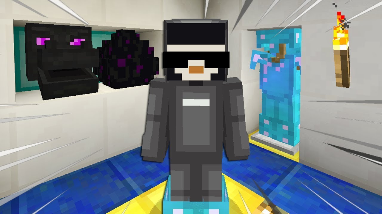 Friend or foe treasure room in Minecraft adventure