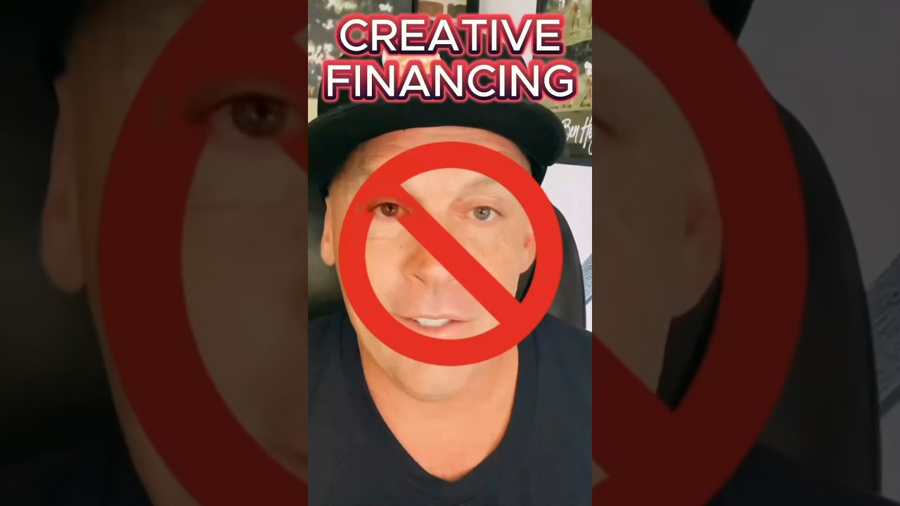 Identifying the real reason creative financing feels difficult