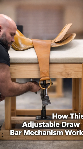 How this adjustable draw bar mechanism works and what it’s used for