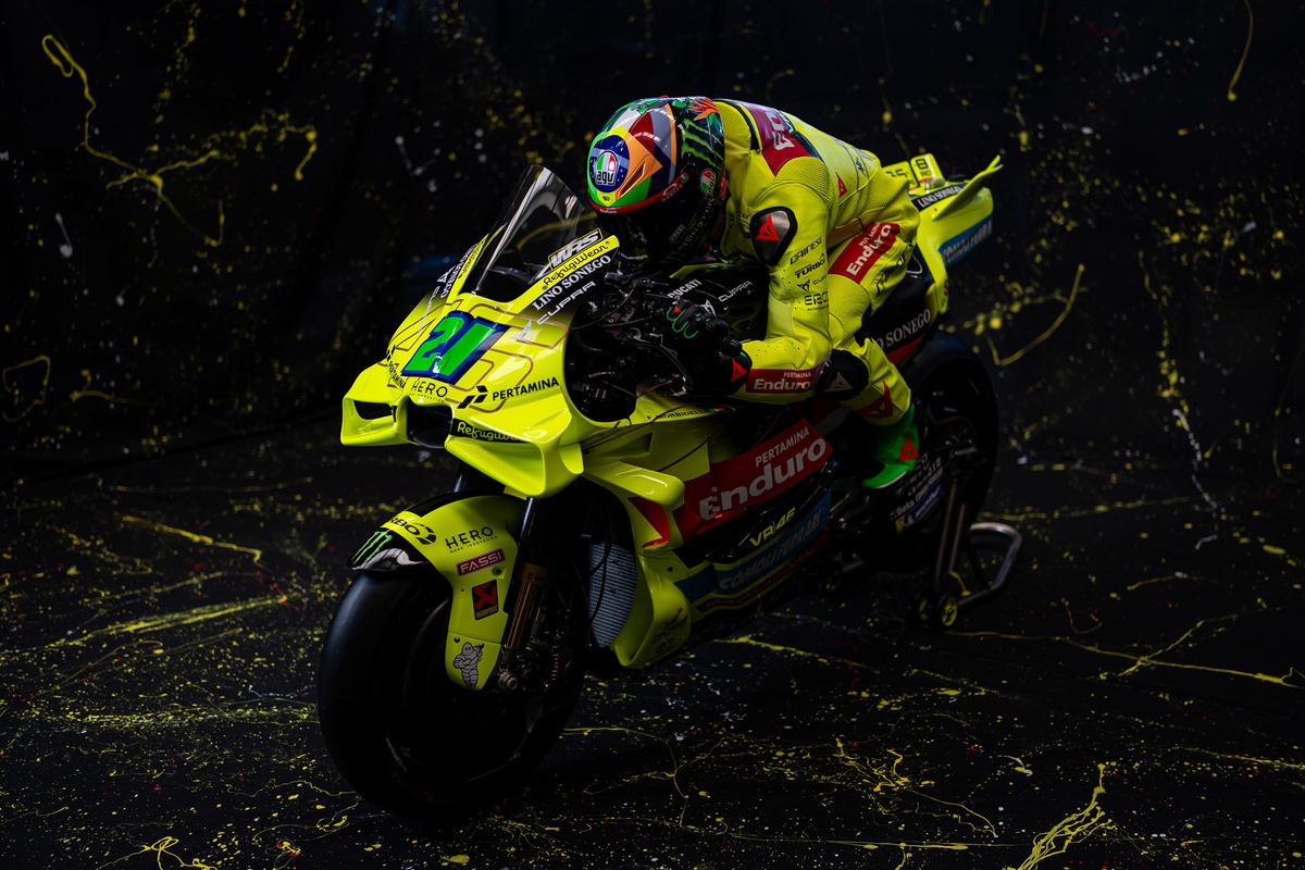 Rossi’s VR46 team launches 2026 MotoGP bike