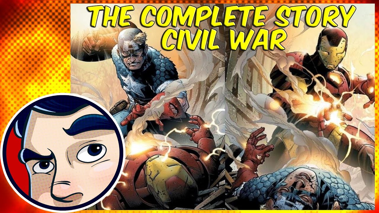 Marvel heroes clash in the full Civil War story