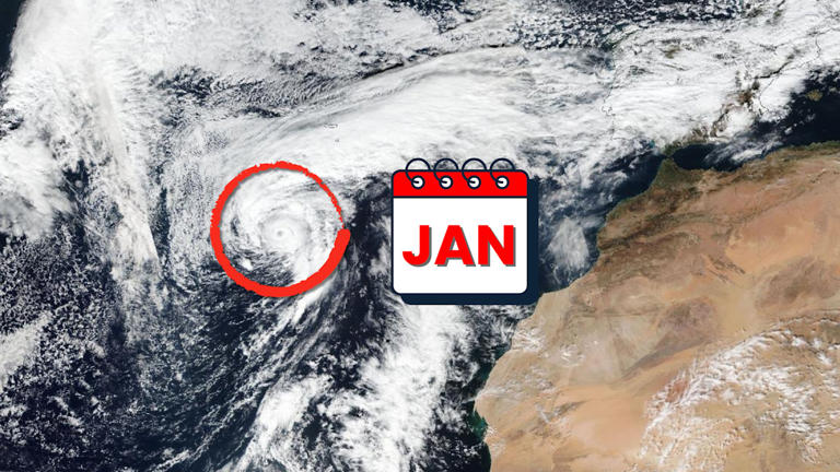 The 'surprise' hurricane that formed in the middle of January