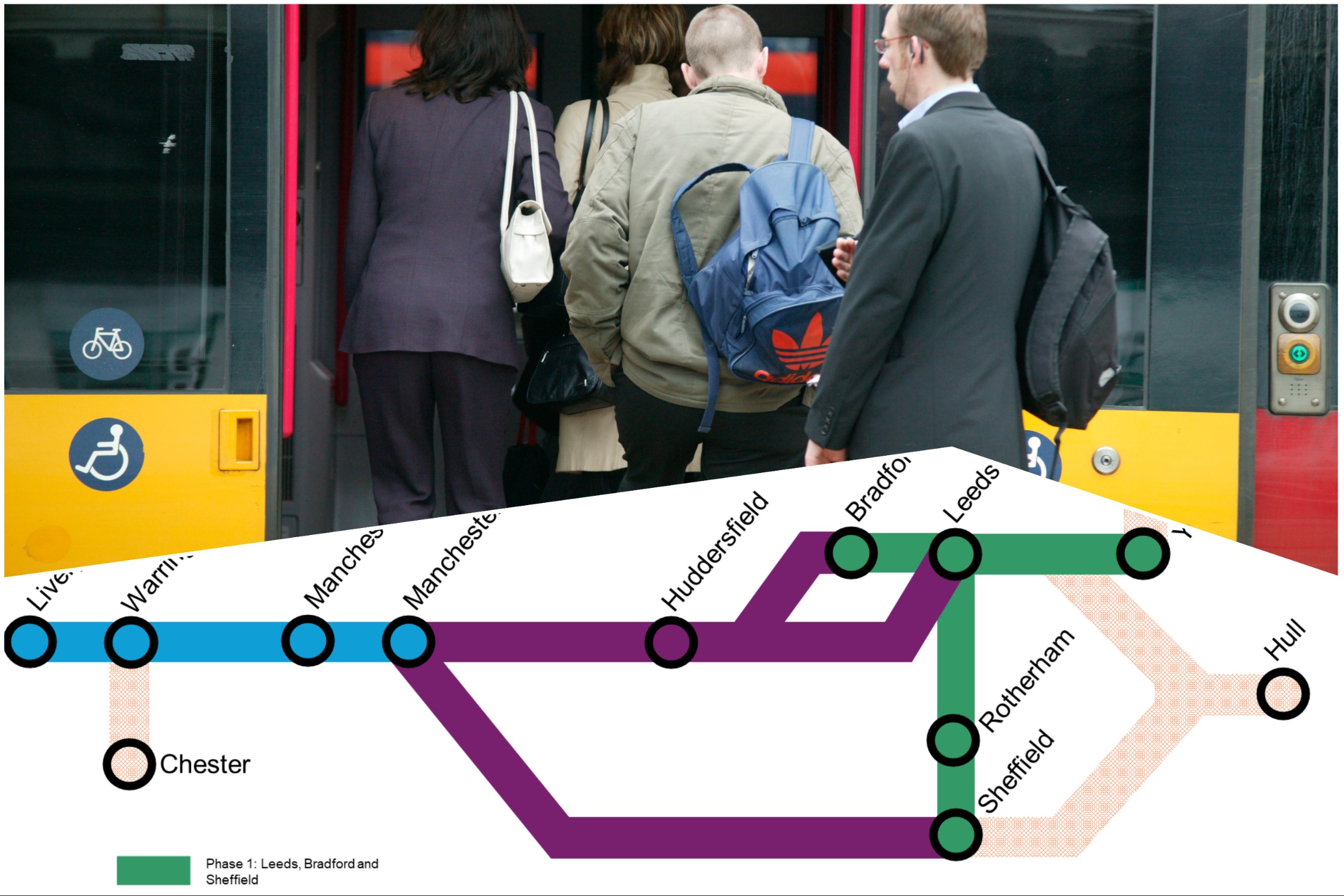 Northern Powerhouse Rail route: what the Department for Transport NPR ...