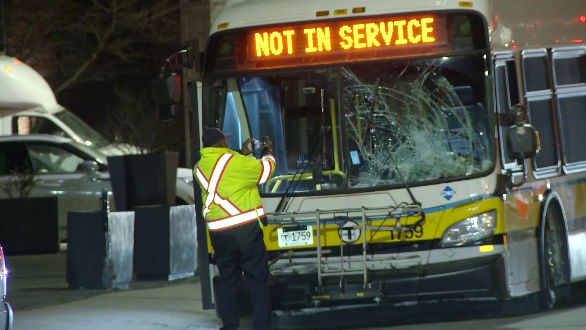 Man on scooter struck by MBTA bus in South Boston