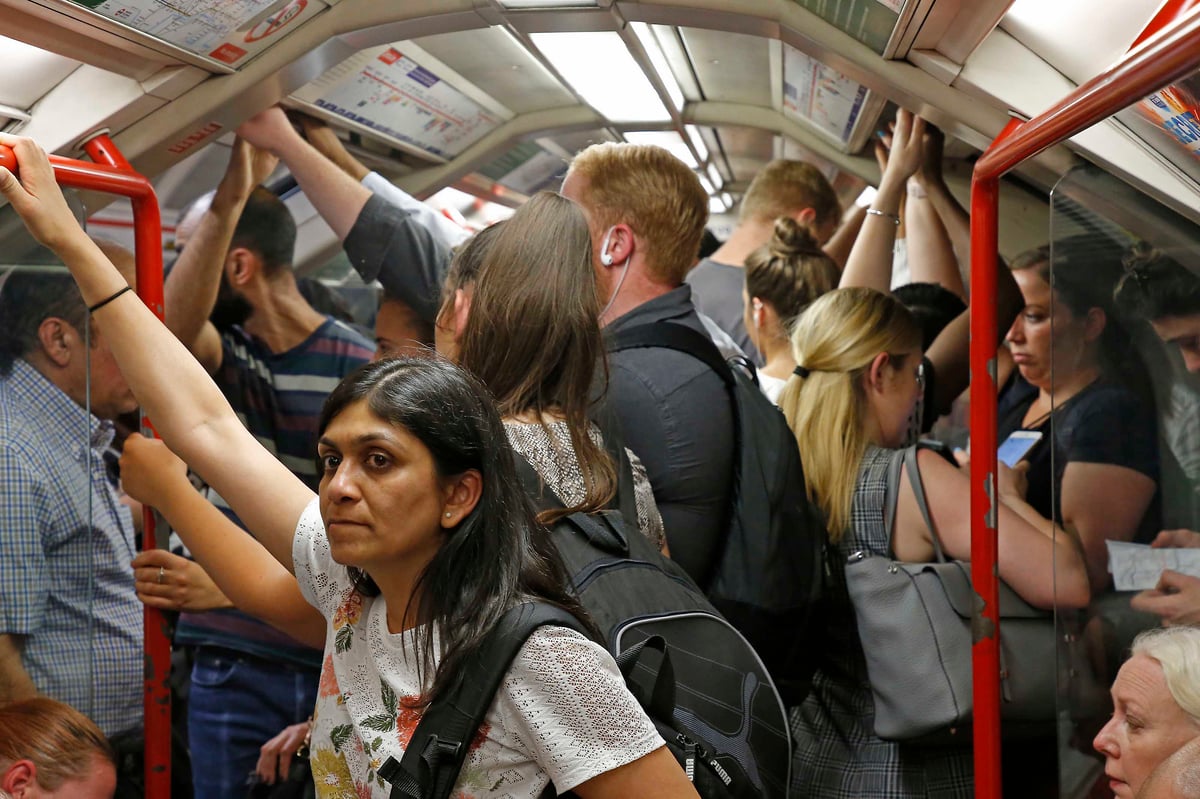 Opinion - Far too many men ignore my 'baby on board' badge on the Tube