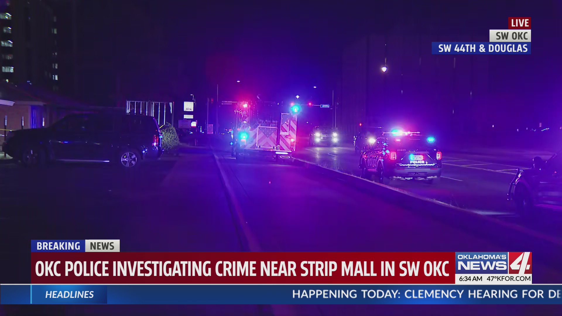 Police, firefighters respond to strip mall in SW Oklahoma City