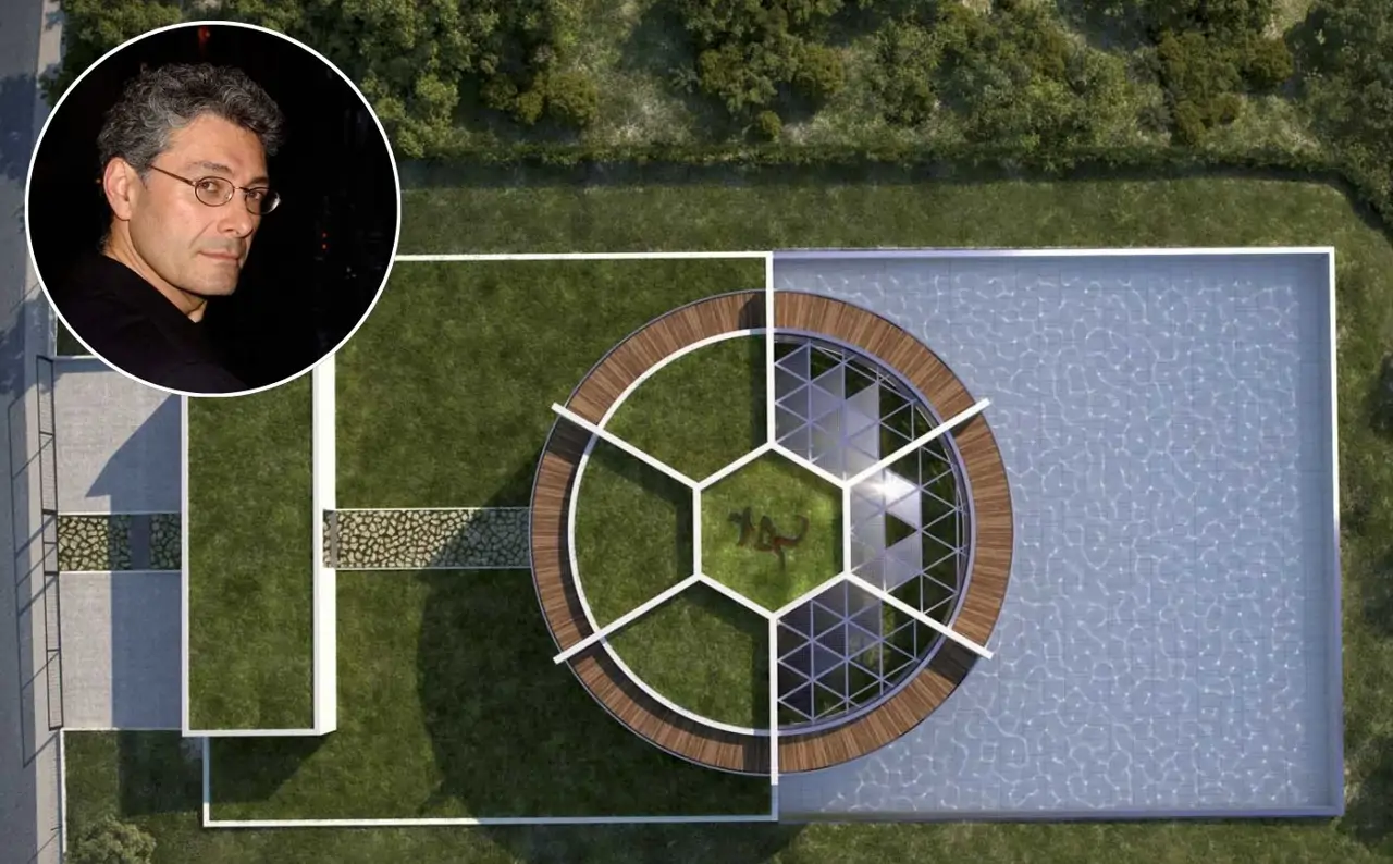 Así es la peculiar vivienda en forma de balón que un arquitecto ...