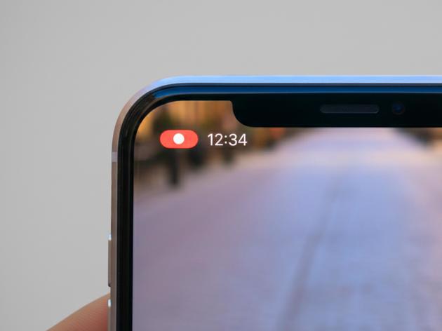 Rotes „Kreis“-Symbol in der Statusleiste hat besondere Bedeutung