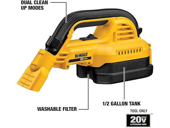 Amazon has an 'impressively strong' DeWalt vacuum cleaner on sale for ...