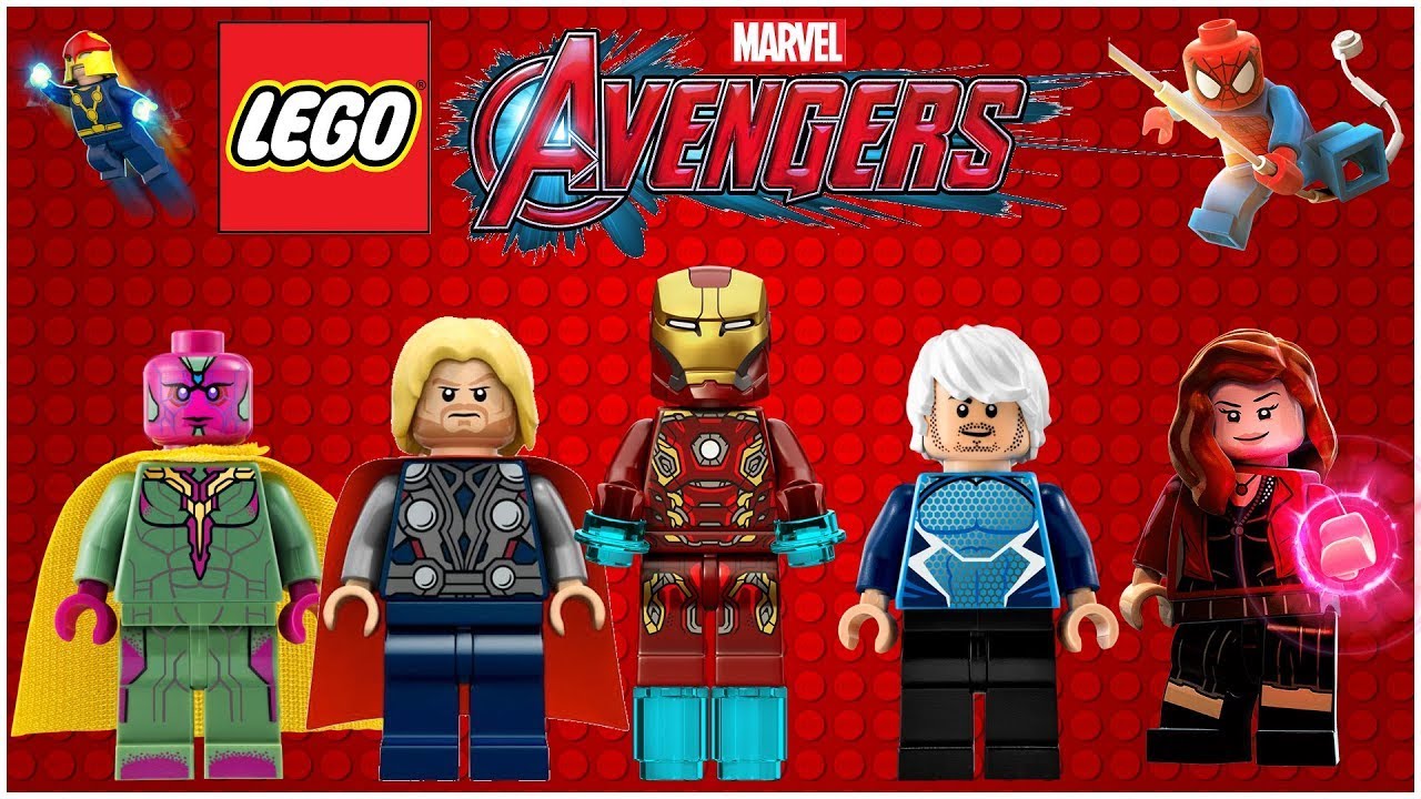 LEGO Marvel's Avengers my top 10 favorite characters! #Shorts