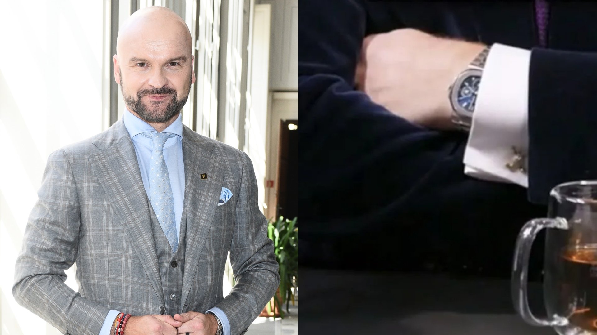Rafał Brzoska z drogim zegarkiem. Za tę kwotę można kupić spore mieszkanie