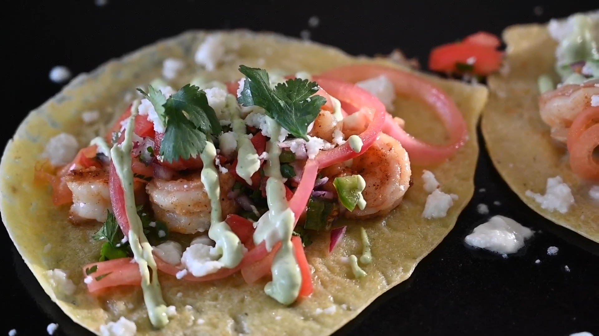 Best shrimp tacos ever on the Blackstone griddle