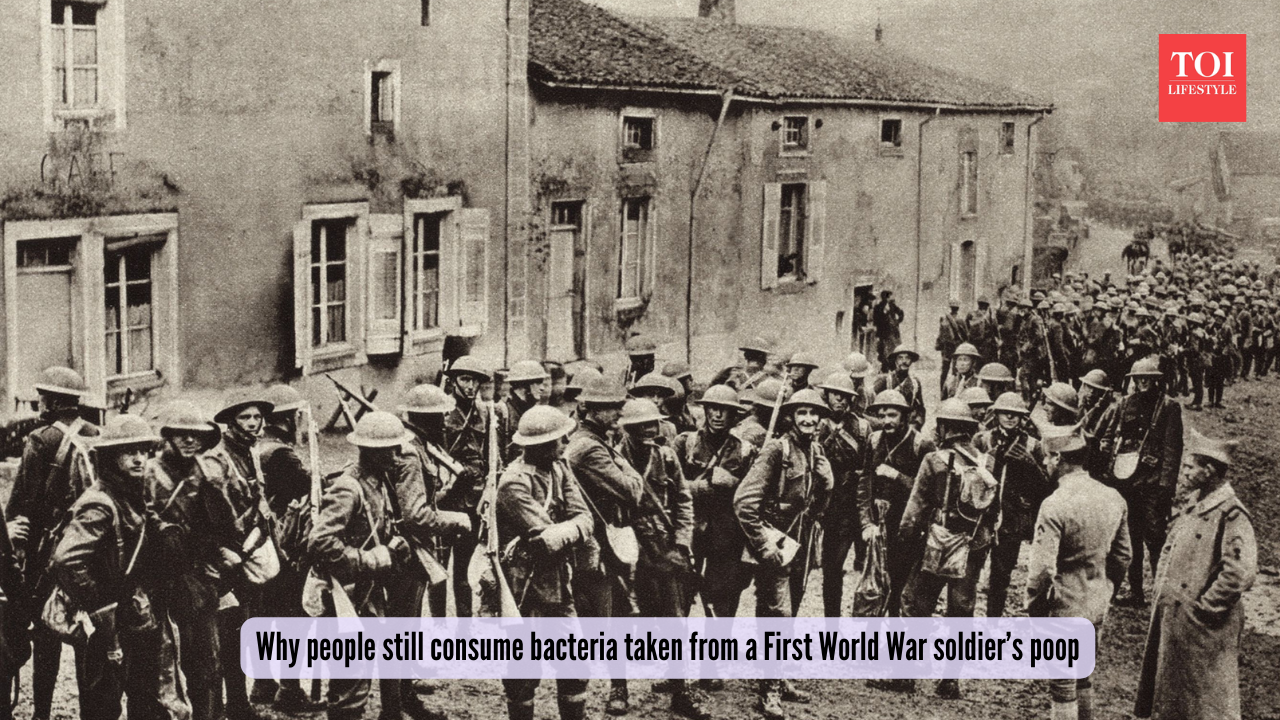 Why people still consume bacteria taken from a First World War soldier ...