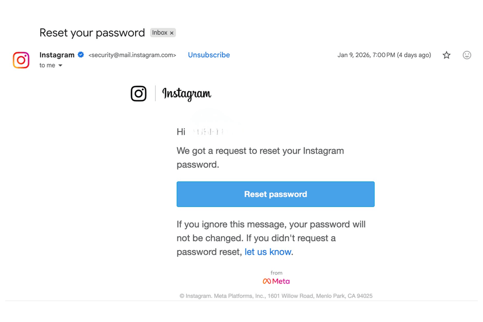 Instagram password reset impacts millions of users — how to secure your ...