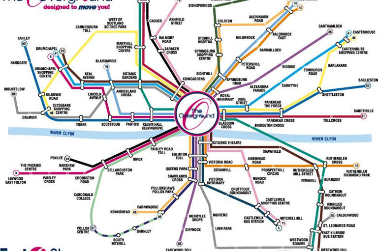 When 'bendy buses' appeared on the streets of Glasgow and the reason ...